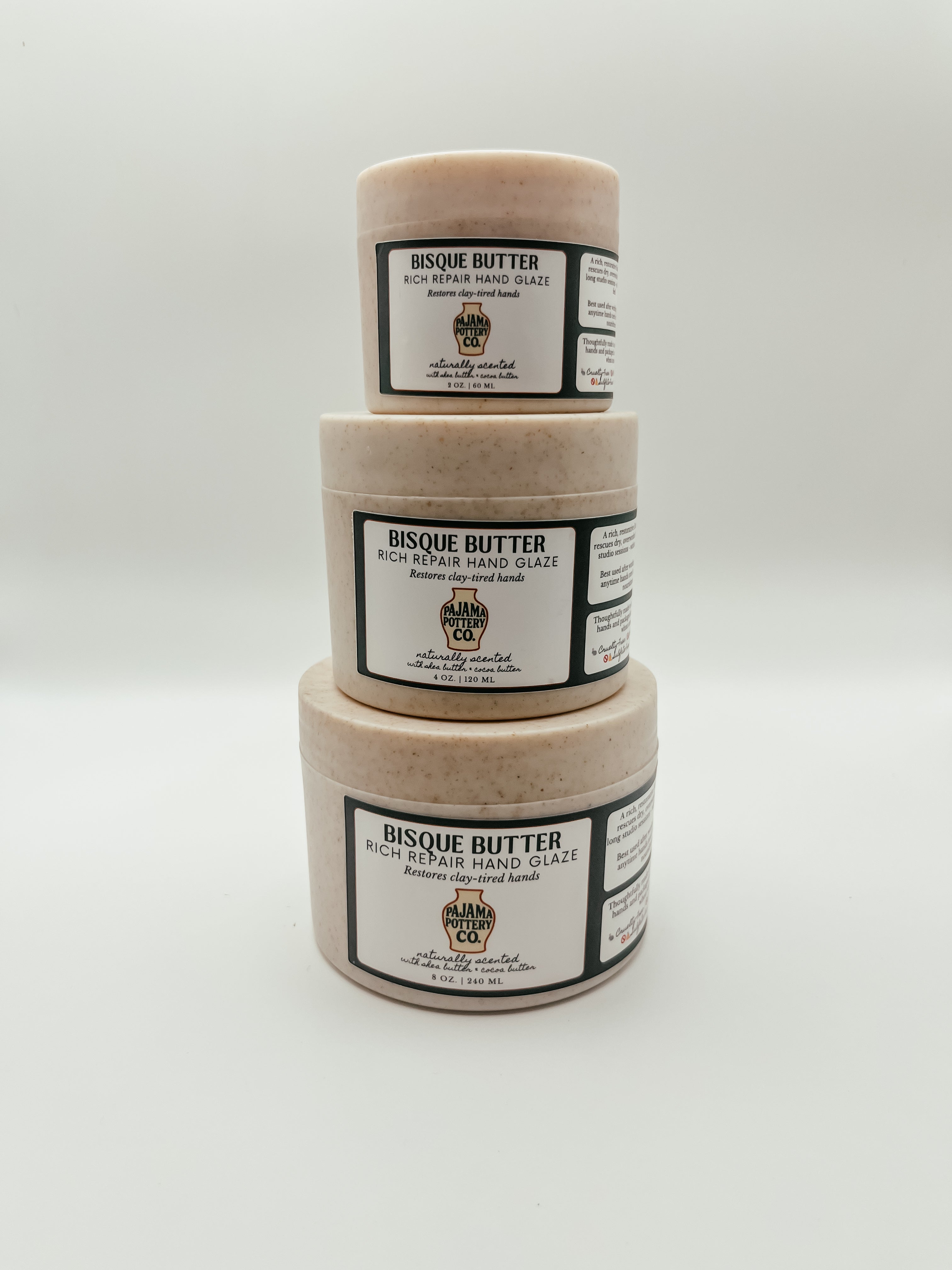 Bisque Butter - Rich Repair Hand Glaze – Pajama Pottery Co.